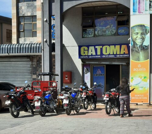 Gatoma, motorcycle dealership, Lusaka, Lumumba Road, 10918 — Yandex Maps