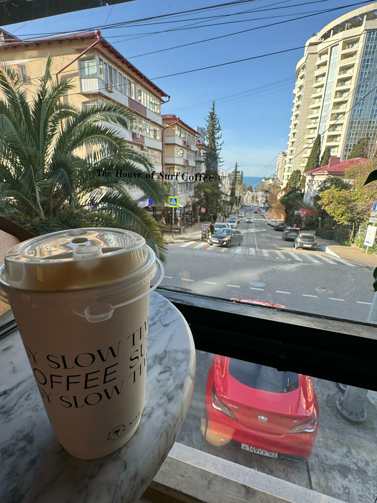 Kahve dükkanları Surf Coffee, Soçi, foto