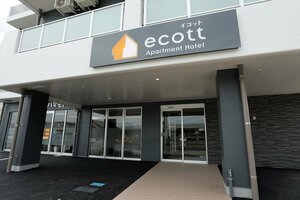 Apartment Hotel Ecott (Kagoshima), otel  Kagoşima'dan