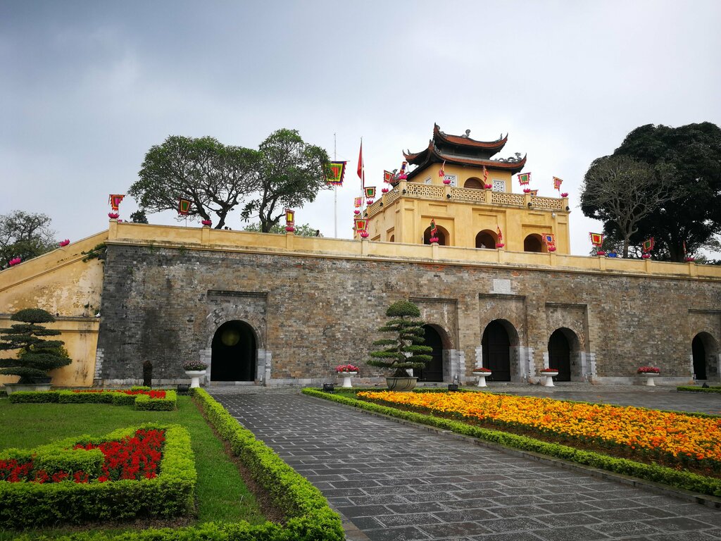 Turistik yerler Imperial Citadel of Thang Long, Hanoi, foto
