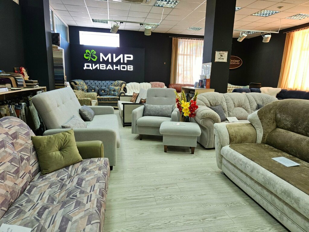 Koltuk takımı mağazaları Мир диванов, Ulyanovsk, foto