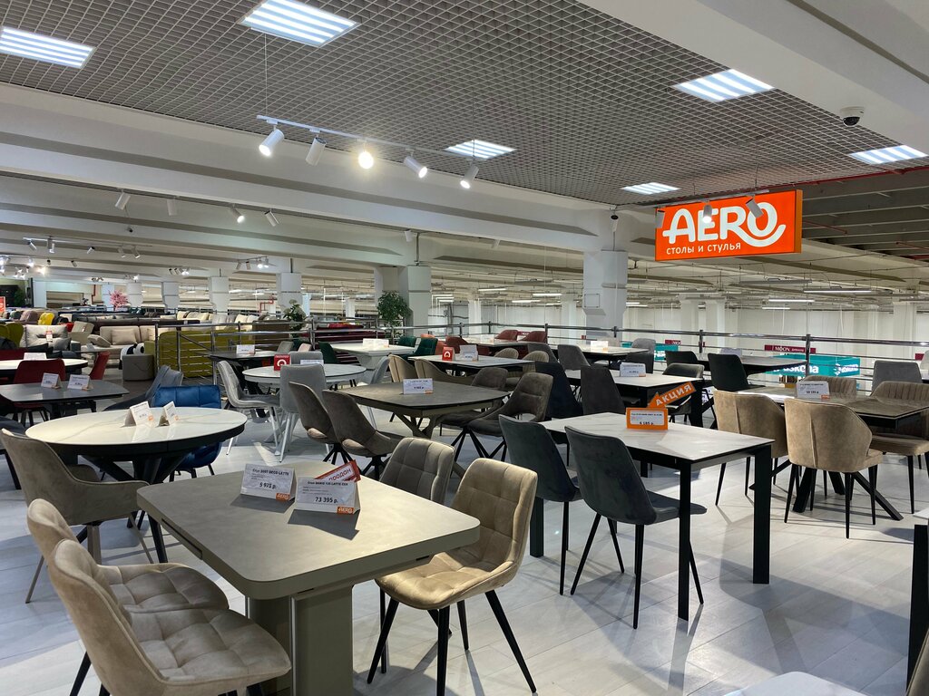 Mobilya mağazaları Столы и стулья Aero, Severodvinsk, foto