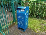 Пункт приема лампочек, батареек (St. Petersburg, Sestroretsk, ulitsa Yemelyanova), ayrı çöp toplama noktası  Sestroretsk'ten
