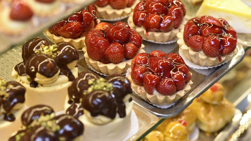 Pasta, şekerleme ve tatlı Bulvar Pastanesi, İstanbul, foto