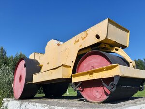 Асфальтовый каток (Republic of Karelia, Kondopozhskoye gorodskoye poseleniye, posyolok Beryozovka), teknoloji anıtı  Karelya Cumhuriyeti'nden
