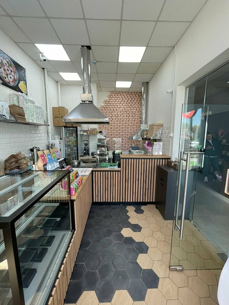 Kahve dükkanları Blin! Ponchik, Moskova, foto