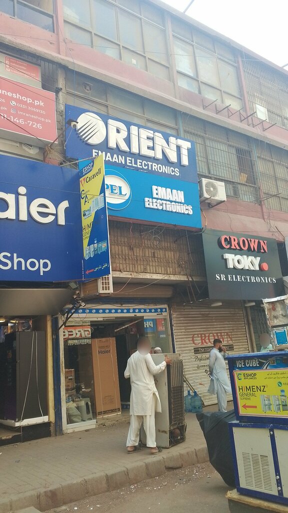 Elektronik eşya mağazaları Emaan Electronics, Karaçi, foto