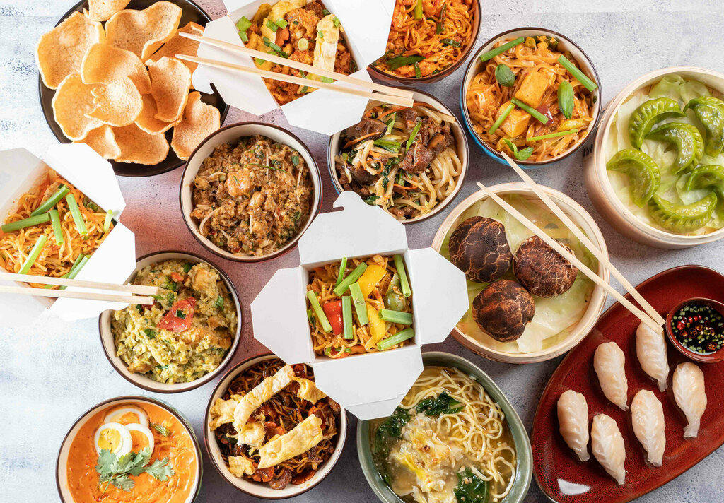 Restoran Iwok Karama, Dubai, foto