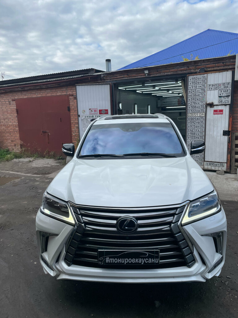 Araç camlarının renklendirilmesi У Сани, Omsk, foto