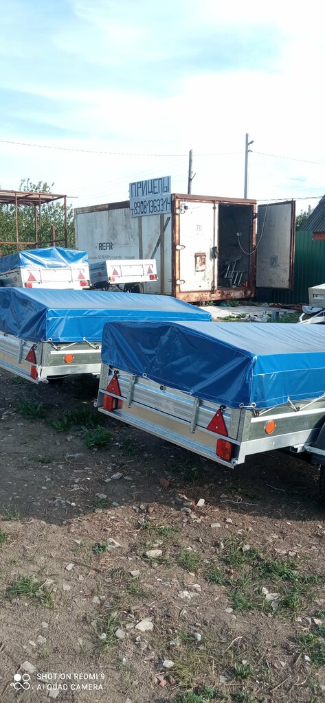 Araç römorkları Прицепы, Voronejskaya oblastı, foto