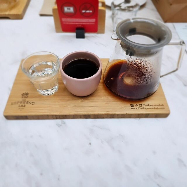 Kahve dükkanları The Espresso Lab, Dubai, foto