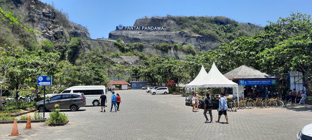 Plaj Pantai Pandawa, Bali, foto