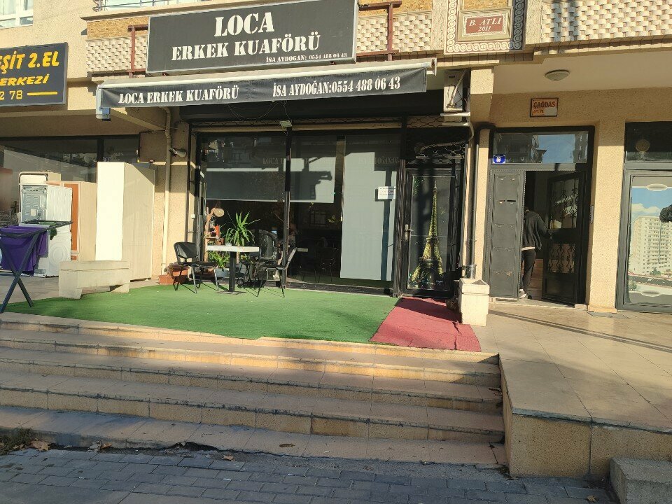 Berberler Loca erkek kuaförü, Ankara, foto