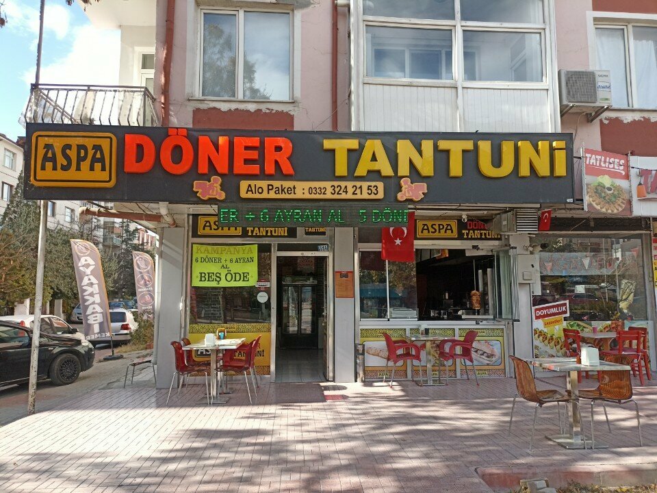 Restoran Aspa Döner Tantuni, Konya, foto