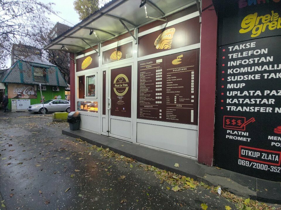 Fast food Pizza La Vista, Belgrad, foto