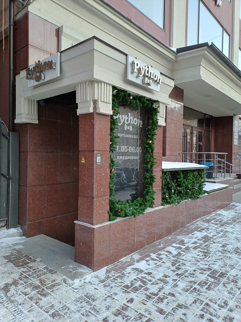 Striptiz kulübü Python, Novosibirsk, foto