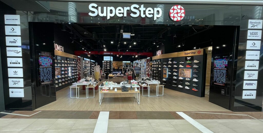 Ayakkabı mağazaları SuperStep, Moskova ve Moskovskaya oblastı, foto