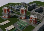 Три капитана (Perm Territory, Chaykovskiy, Dekabristov Street), konut blokları  Çaykovski'den