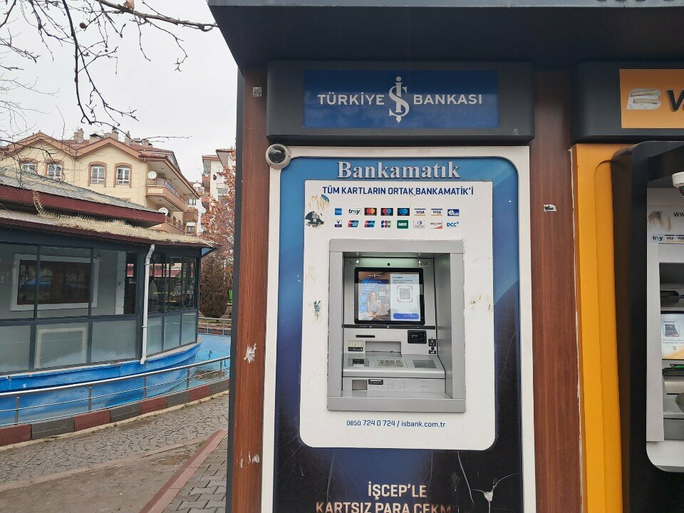 ATM'ler Türkiye İş Bankası Bankamatik, Ankara, foto