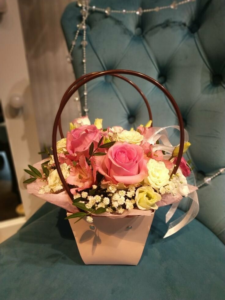 Çiçek pazarı Цветочная лавка, Trubçevsk, foto