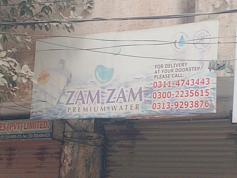 Su satışı Zam zam, Karaçi, foto