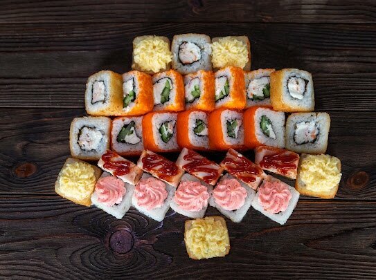 Hazır yemek teslim servisleri Nastoyachiy Roll, Novokuznetsk, foto