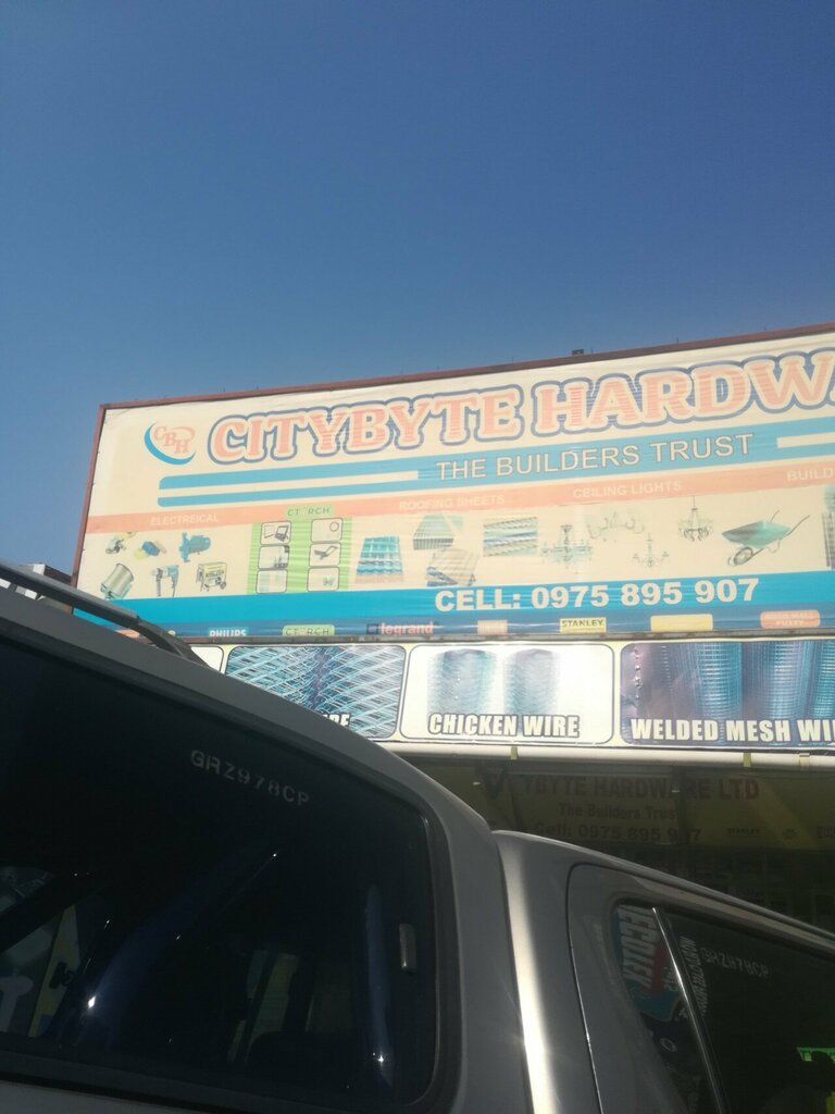 Ev temizlik ürünleri Citybyte Hardware Ltd, Lusaka, foto