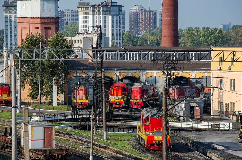 Demiryolları yönetimi ve bakımı ТЧР-7 Санкт-Петербург-Сортировочный-Московский, Saint‑Petersburg, foto