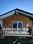 Медвежья берлога (2-ya Podlesnaya ulitsa No:15, derevnya Goloviznin Yazok), otel  Udmurtiya'dan