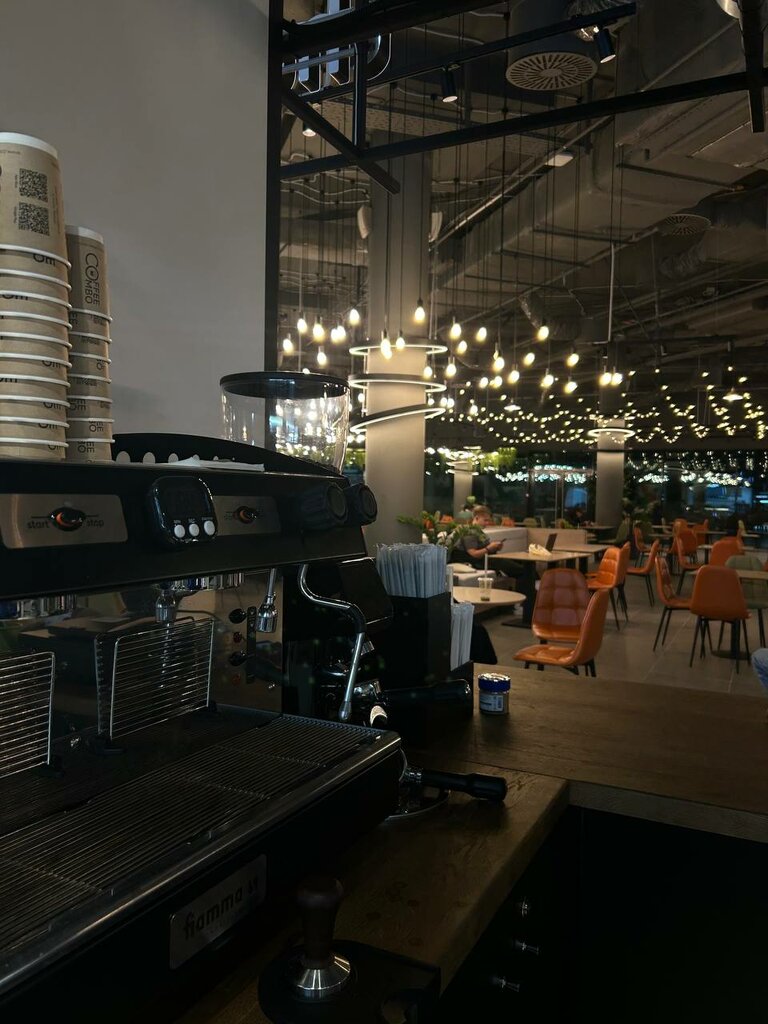 Kahve dükkanları CoffeeCombo, Moskova, foto