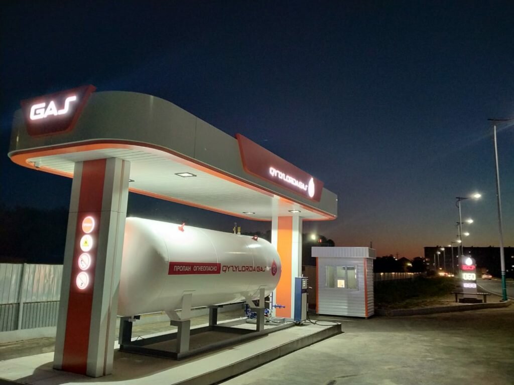 Otogaz dolum istasyonu Qyzylorda Gas, Kızılorda, foto