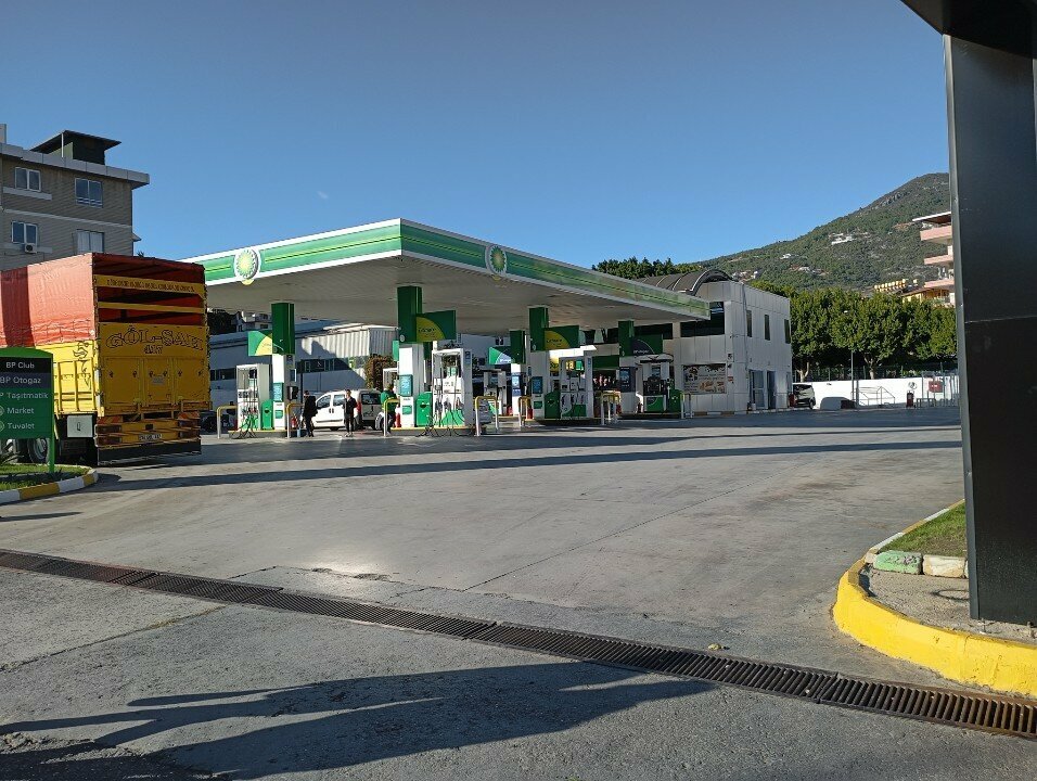 Benzin istasyonu BP, Alanya, foto