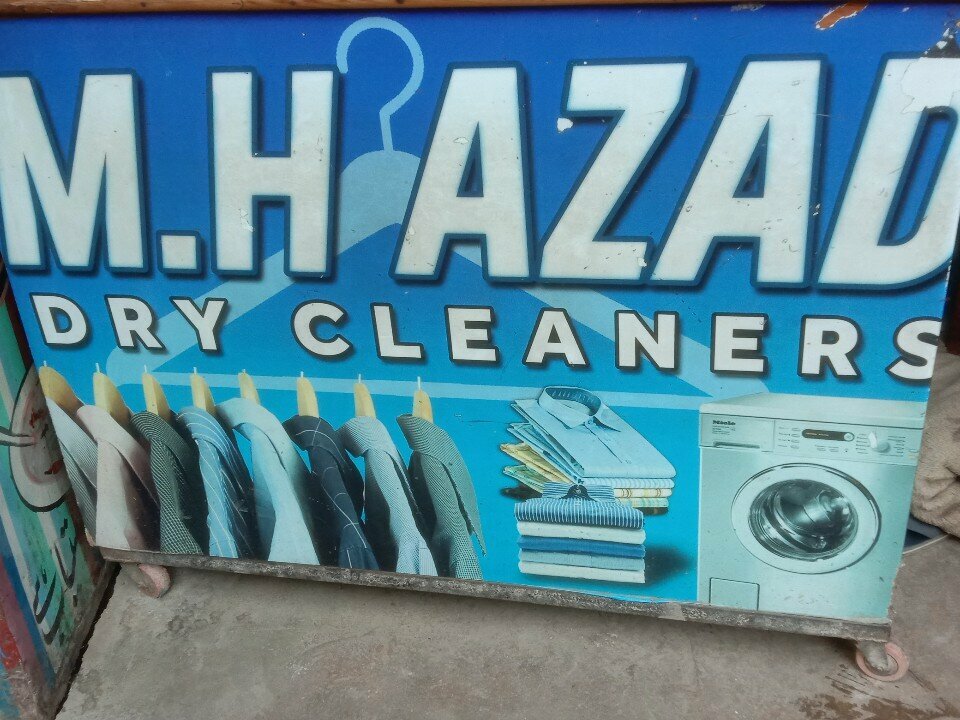 Kuru temizlemeciler M. H Azad, Karaçi, foto