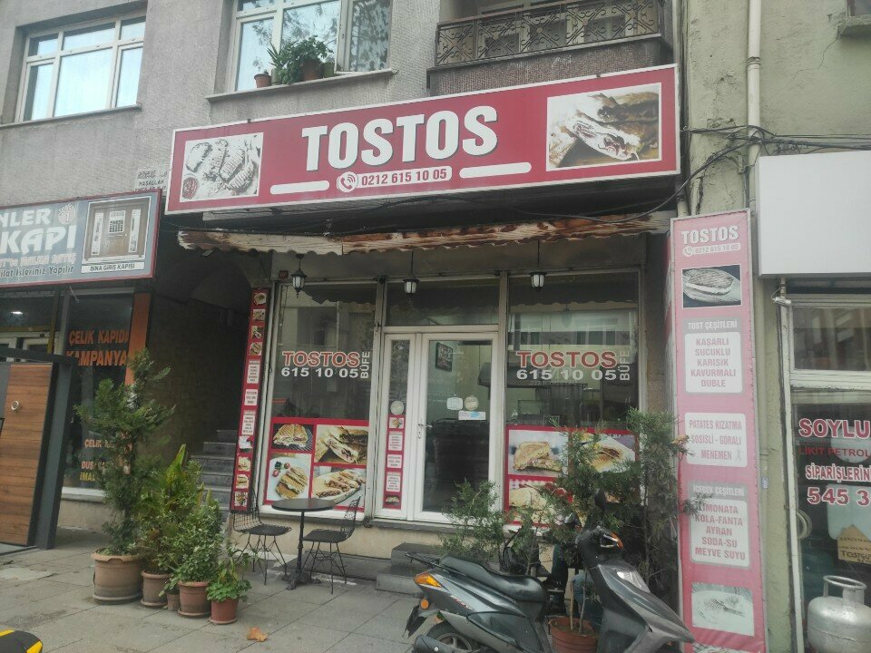 Fast food Tostos Büfe, İstanbul, foto