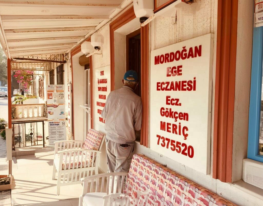 Eczaneler Mordoğan Ege Eczanesi, Karaburun, foto