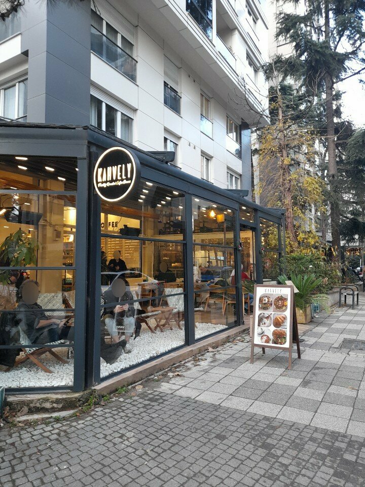 Kahve dükkanları Kahvely Caddebostan, İstanbul, foto