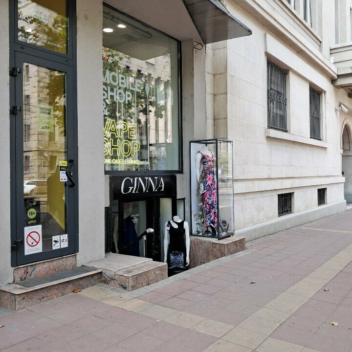 Giyim mağazası Ginna, Belgrad, foto