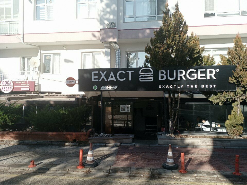 Fast food Exact Burger, Ankara, foto