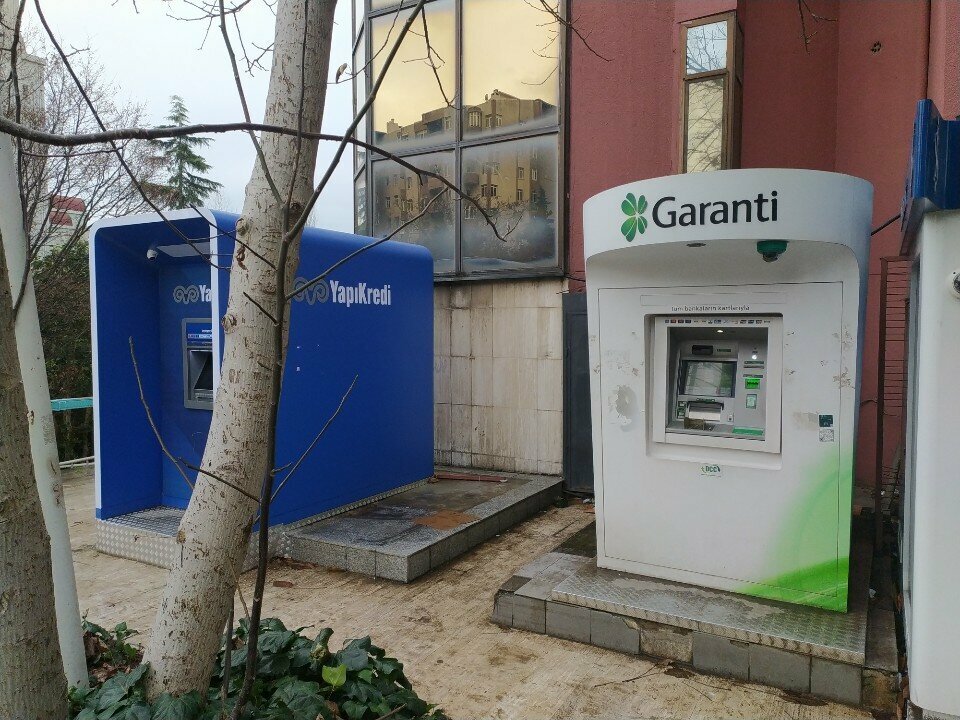 ATM'ler Garanti BBVA ATM, İstanbul, foto