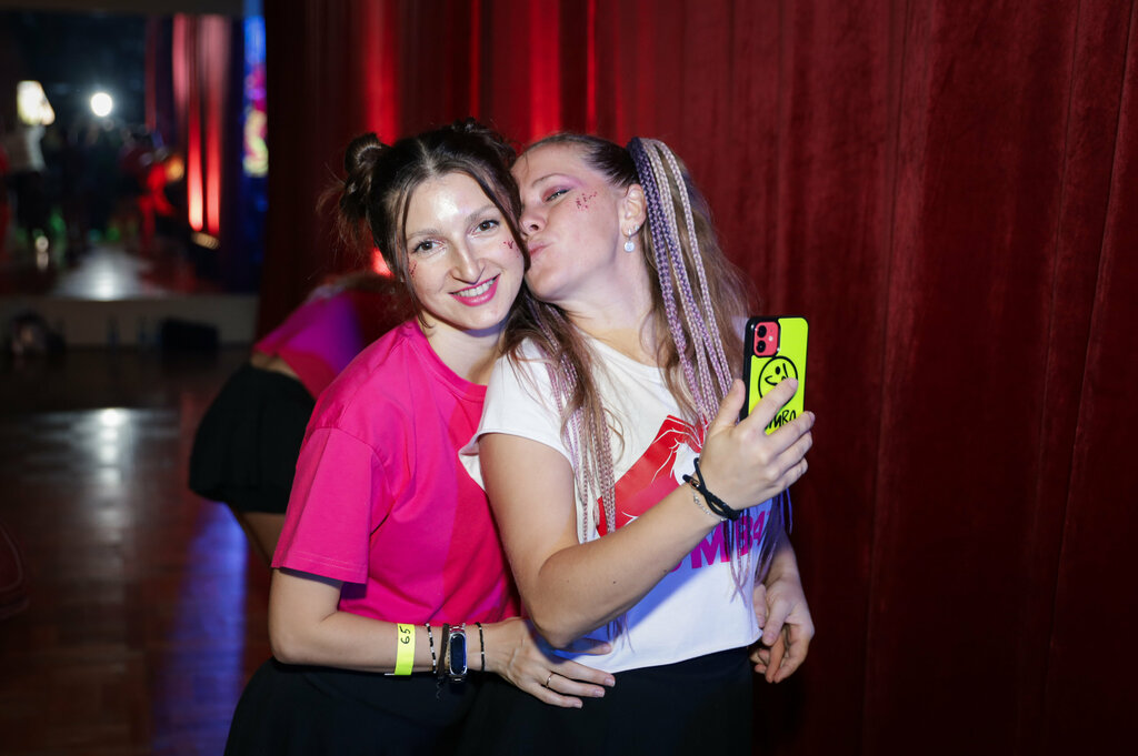Dans okulları Zumba, Moskova, foto