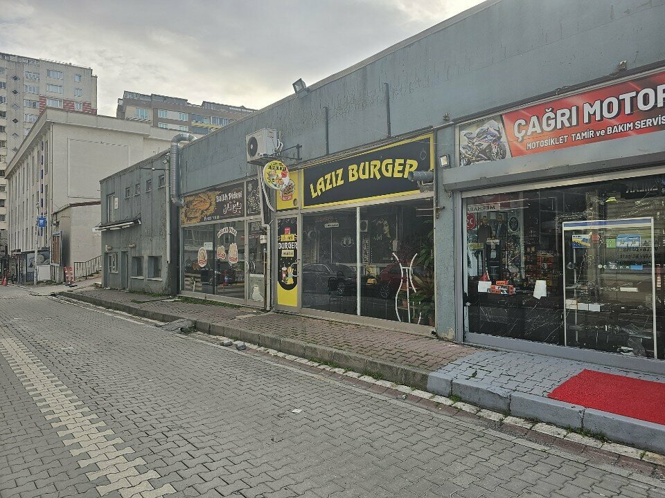 Fast food Laziz Burger, İstanbul, foto