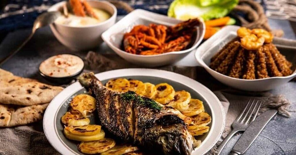 Restoran Restaurant El Harreif, Dubai, foto