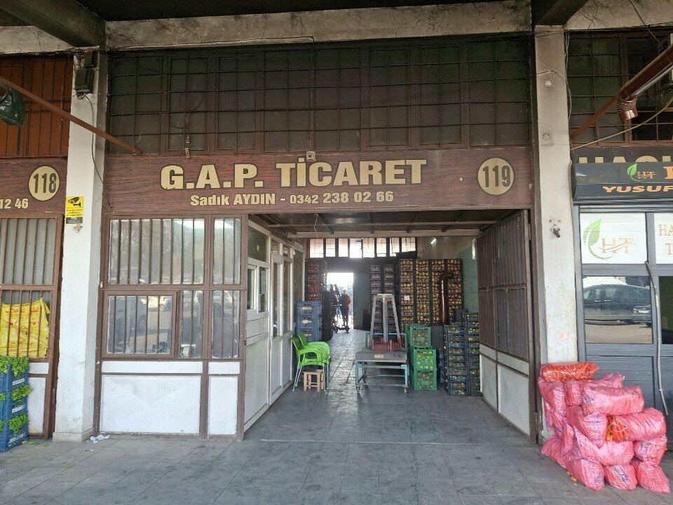 Toptan sebze ve meyve satışı G. A. P. Ticaret, Gaziantep, foto