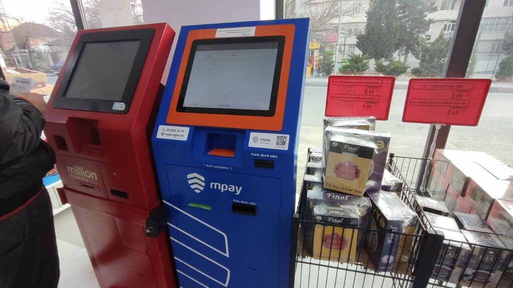 Ödeme terminali MPay, Bakü, foto