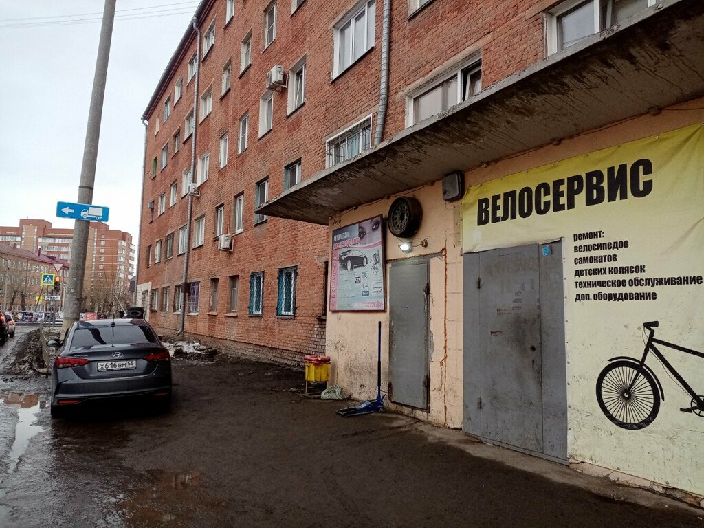 Oto lastik tamiri Shinomontazh, Omsk, foto