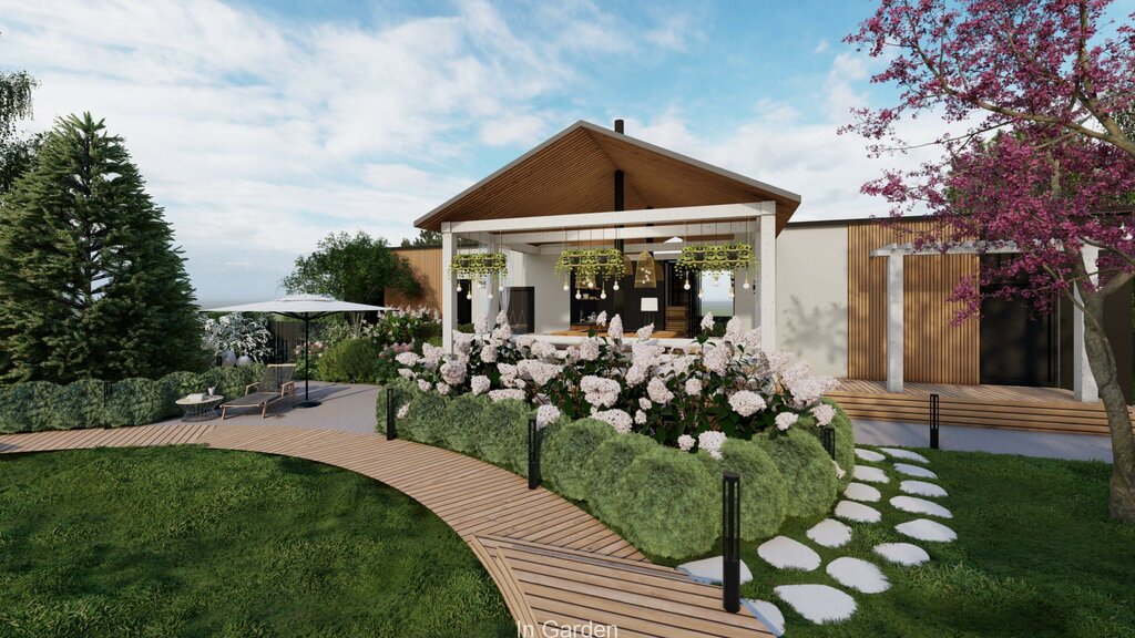 Peyzaj tasarımı InGarden, Moskova, foto