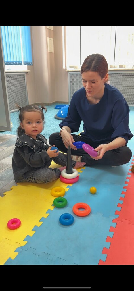 Konuşma terapistleri Helen Keller Centr, Moskova, foto