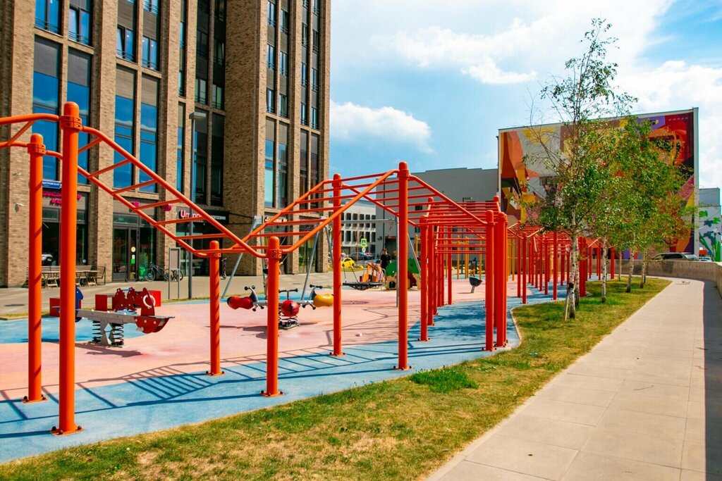 Oyun alanı Playground, Moskova, foto