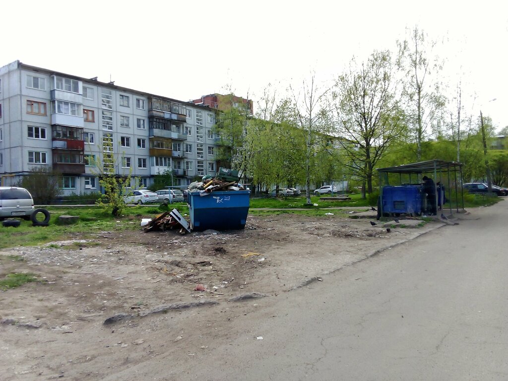 Çöp alanları Trash and garbage disposal area, Velikiy Novgorod, foto