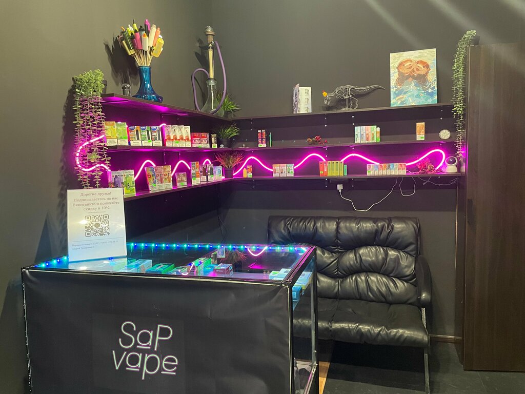 Elektronik sigara satış noktaları SapVape, Novokuznetsk, foto